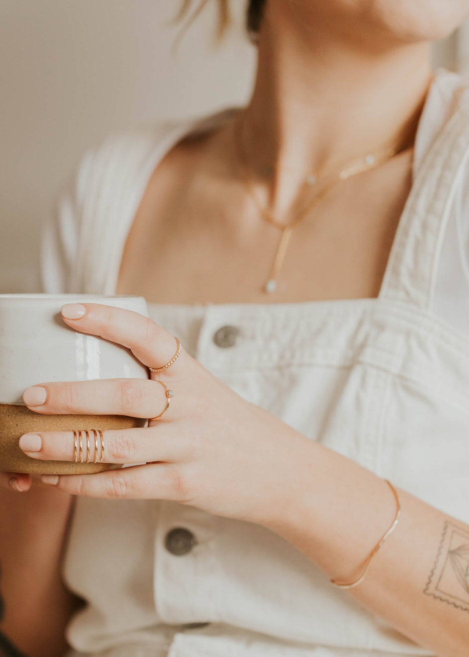 Handmade Waterproof Jewelry | Gold Fill Sterling Silver | Hello Adorn